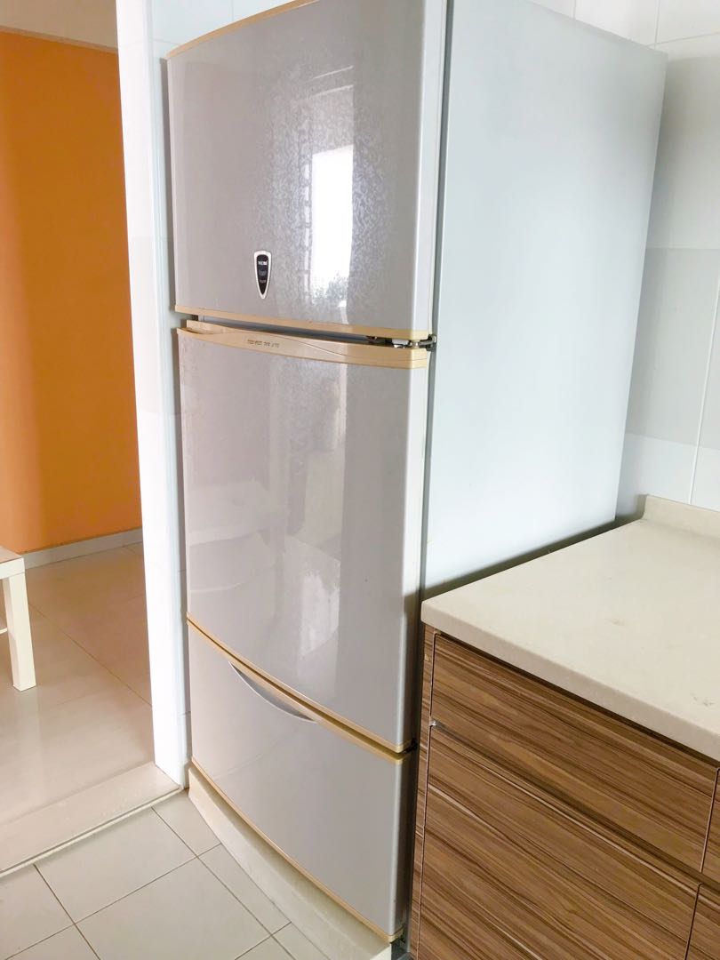 3 door TECNO refrigerator freezer fridge 560 litres, TV & Home ...