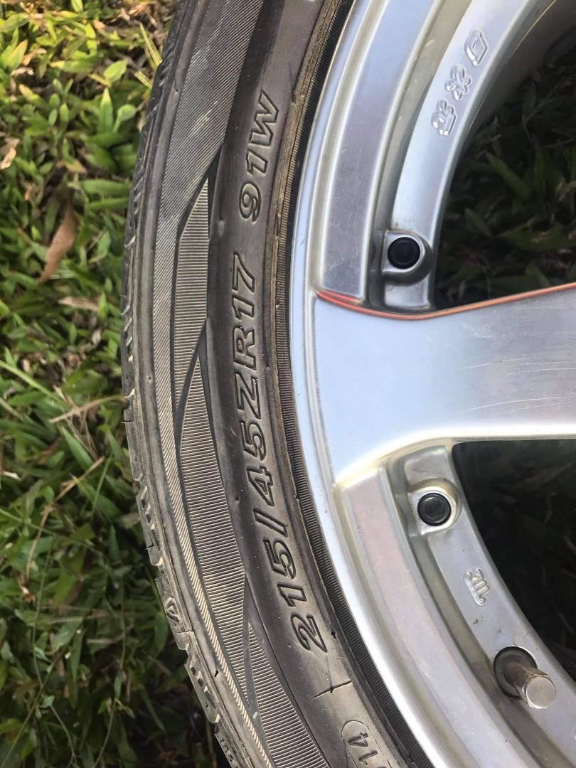 5Zigen Fireball mags, Car Parts & Accessories, Mags and Tires on Carousell