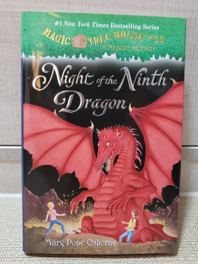 [硬皮書] Magic Tree House #55 - Night of the Ninth Dragon, 興趣及遊戲, 書本 & 文具 ...