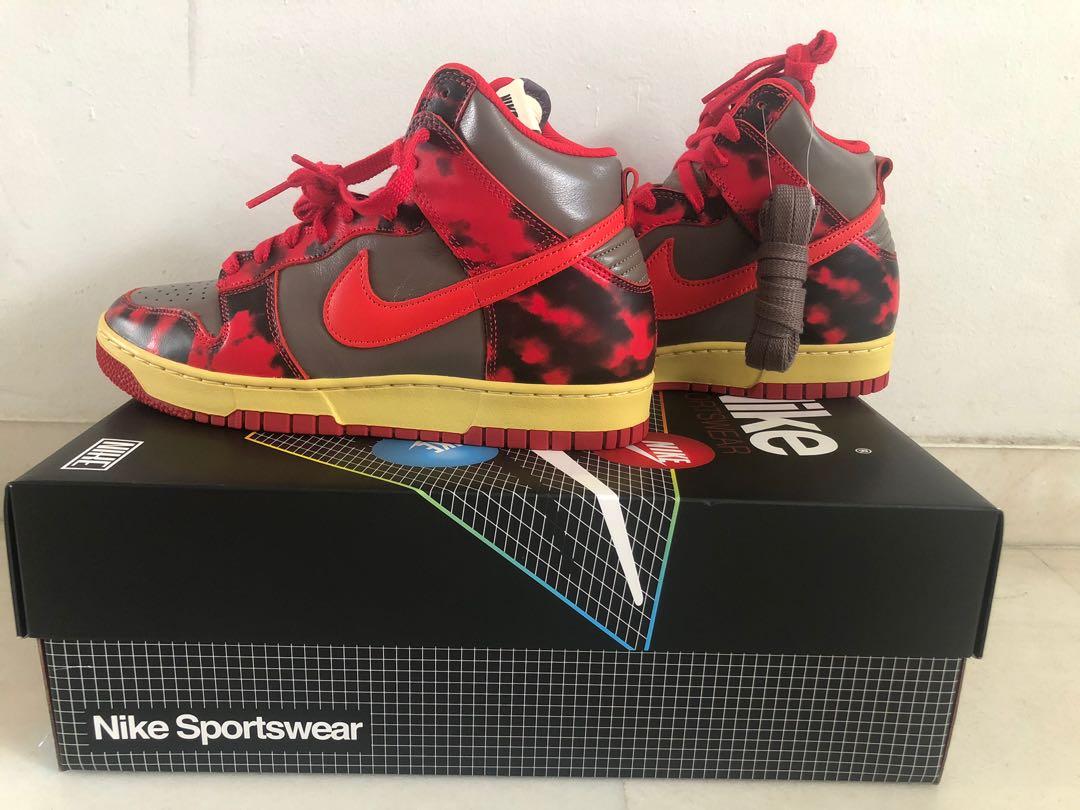 ACID WASH Dunks high(its on hand), Men's Fashion, Footwear, Sneakers on ...