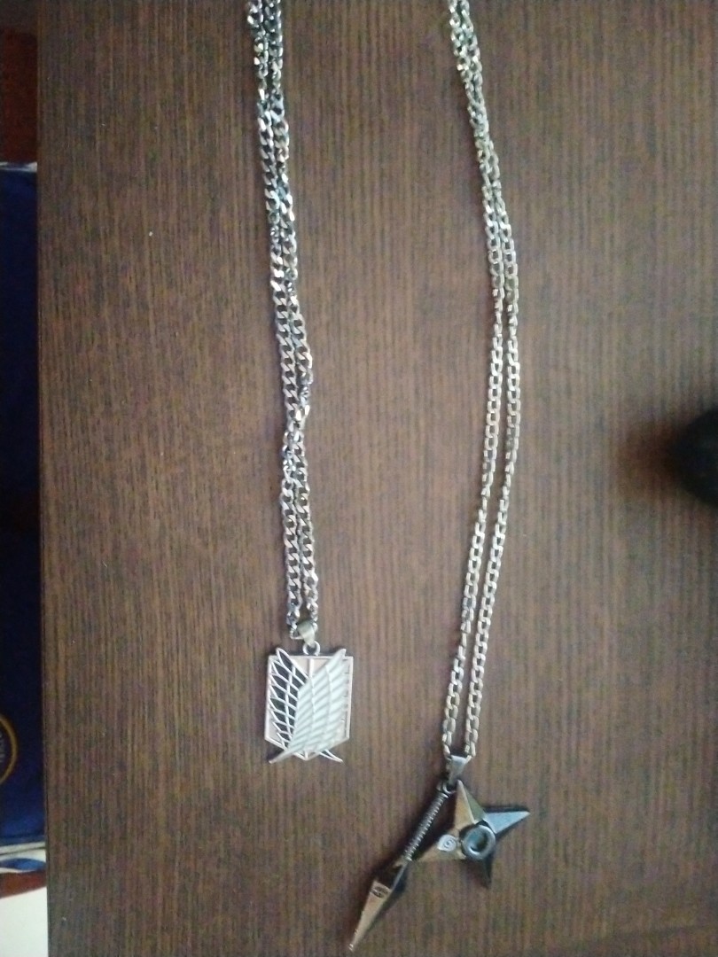 Aot/Naruto chain, Hobbies & Toys, Memorabilia & Collectibles, Fan ...