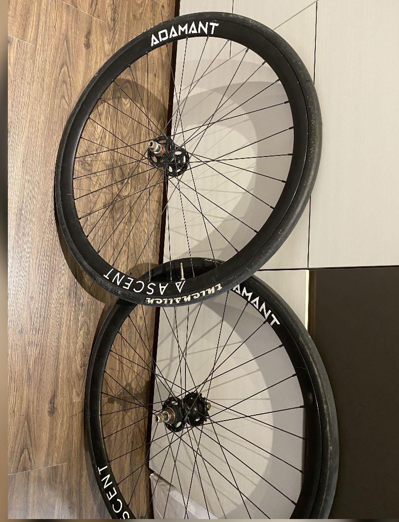 Ascent adamants wheelset, Sports Equipment, Bicycles & Parts, Parts ...