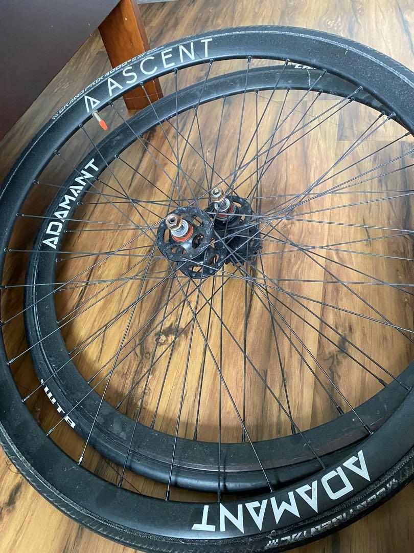 Ascent adamants wheelset, Sports Equipment, Bicycles & Parts, Parts ...