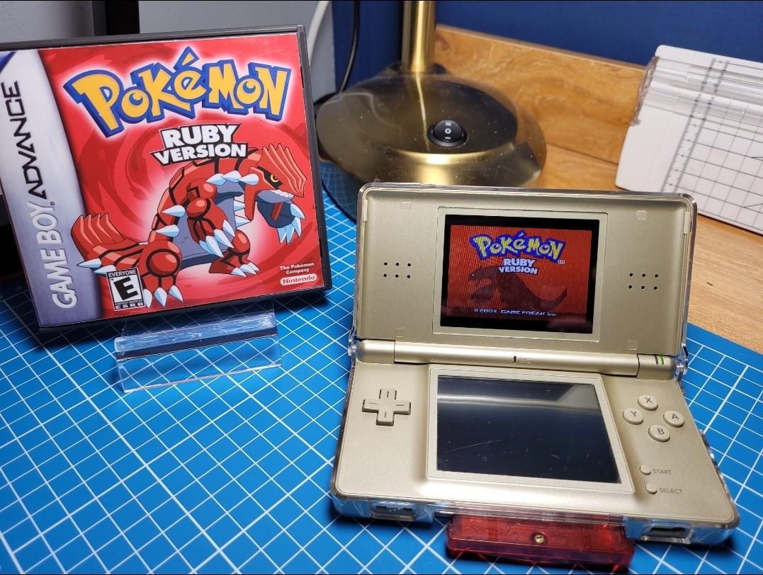 Authentic Pokemon Ruby GBA Cartridge, Video Gaming, Video Games ...