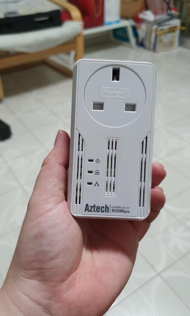 Aztech 500 MBps Homeplug AV, Mobile Phones & Gadgets, Other Gadgets on ...