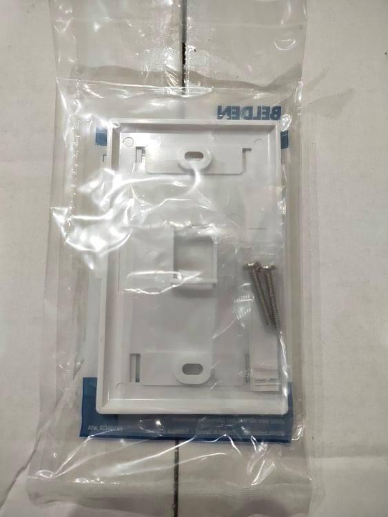 Belden Faceplate 1 Gang / Simplex 100% Original, Computers & Tech ...