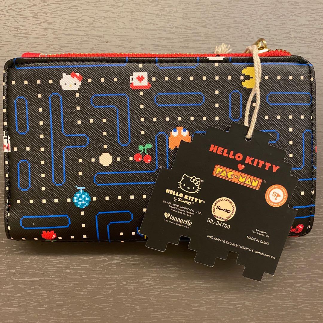BNWT Hello Kitty Pac-Man Loungefly wallet, Women's Fashion, Bags ...