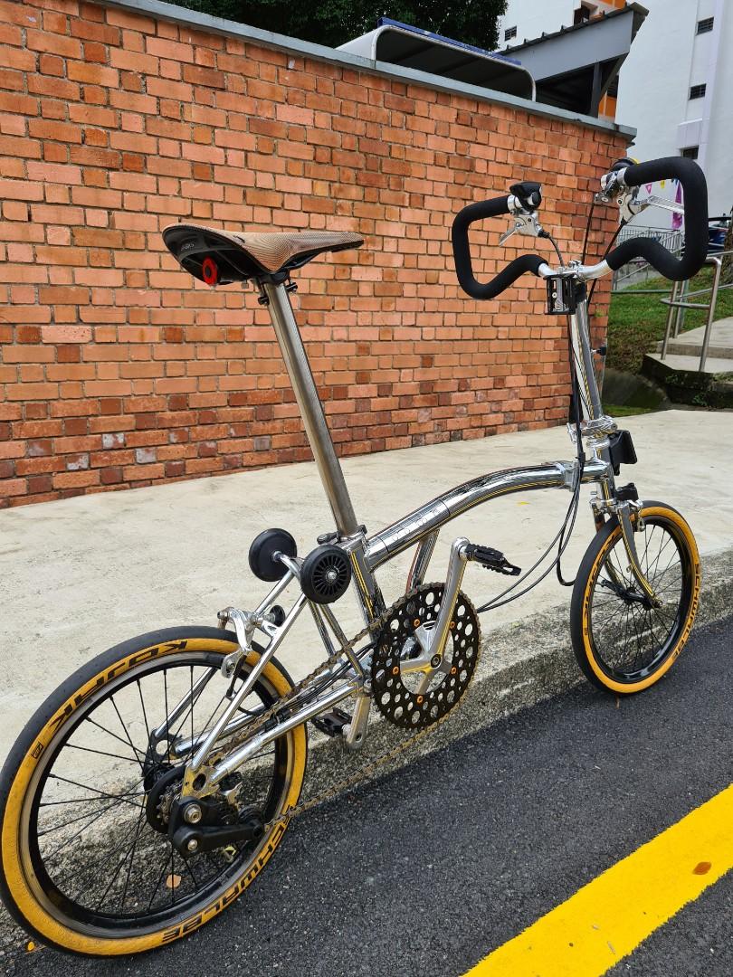 Brompton P Bar 2 speed mini mid hubsmith, Sports Equipment, Bicycles ...