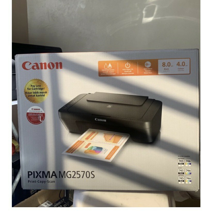 Canon Pixma MG2570S All-In-One Colour Inkjet Printer, Computers & Tech ...