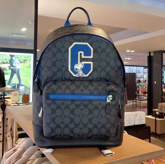 Coach X Snoopy Signature Backpack, Men's Fashion, Bags, Backpacks on ...
