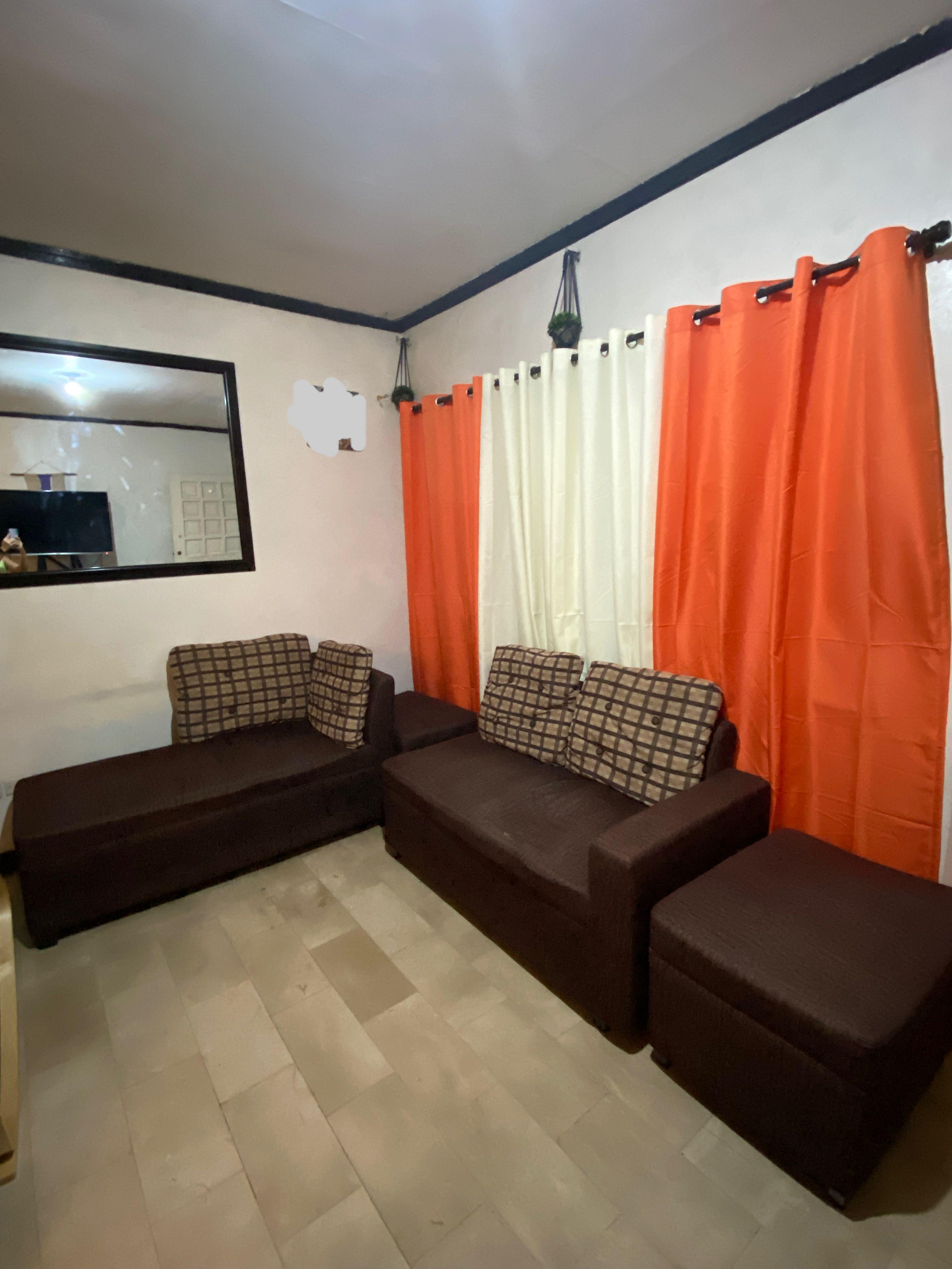 COMPLETE SALA SET (L-SHAPE), Furniture & Home Living, Furniture, Sofas ...