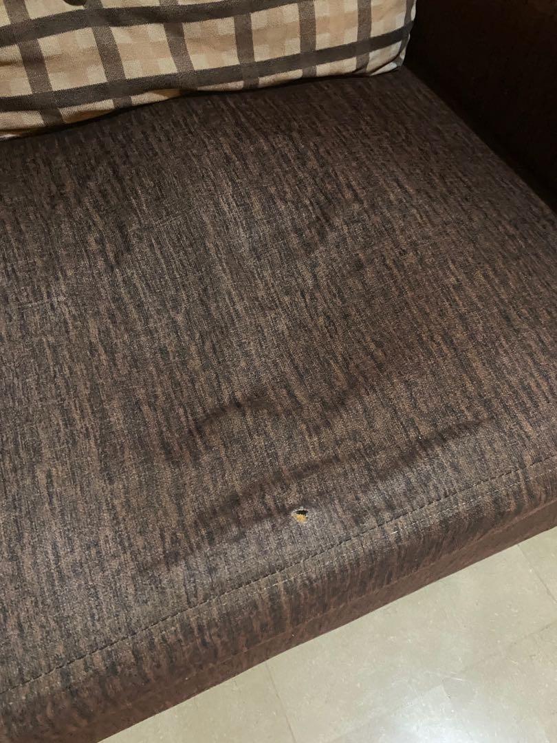 COMPLETE SALA SET (L-SHAPE), Furniture & Home Living, Furniture, Sofas ...