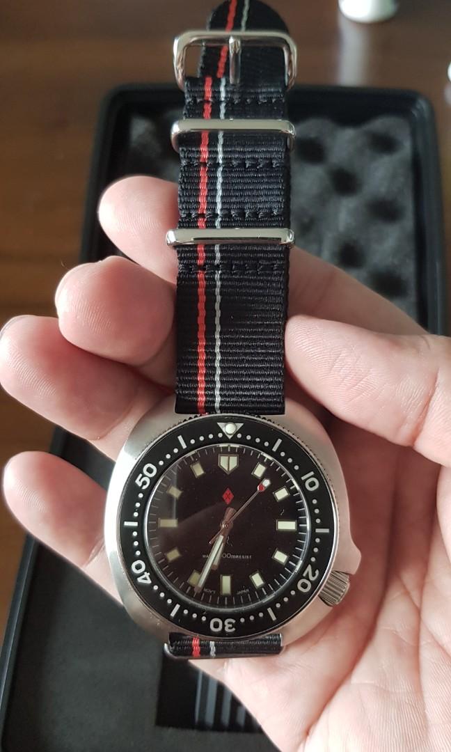 Dagaz typhoon t2 diver watch, Men's Fashion, Watches & Accessories ...