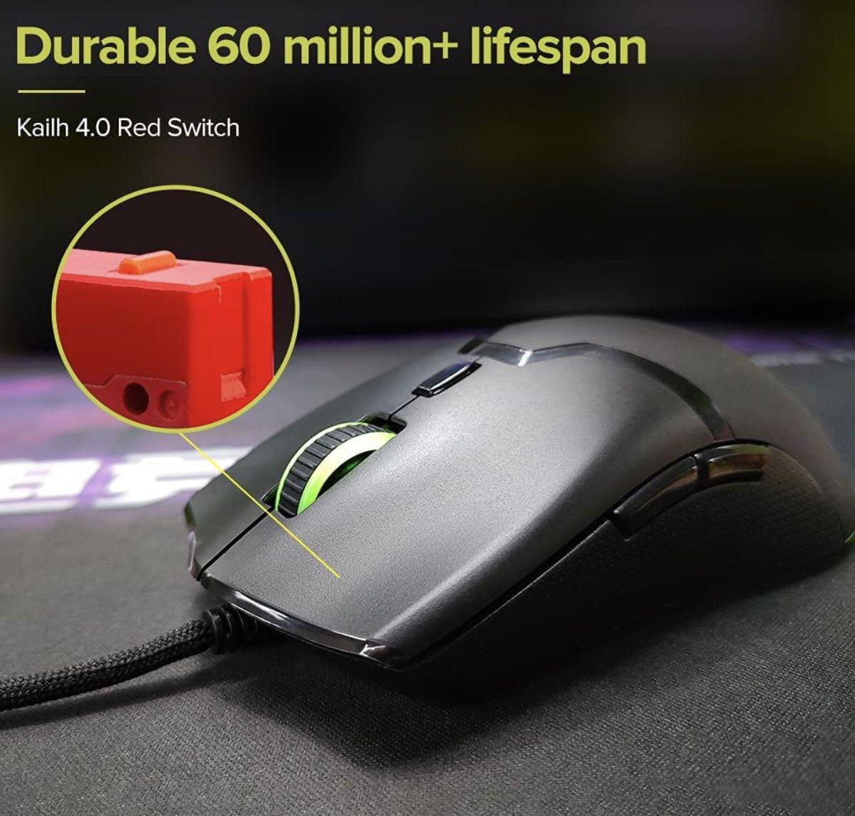 Delux M800DB Wireless Gaming Mouse, Computers & Tech, Parts ...