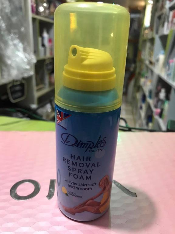 DIMPLES Hair Removal Spray Foam 100ml, Beauty & Personal Care, Bath ...