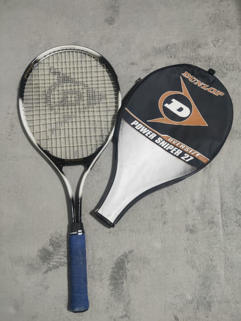 Dunlop Tennis Racket, Sports Equipment, Sports & Games, Racket & Ball ...