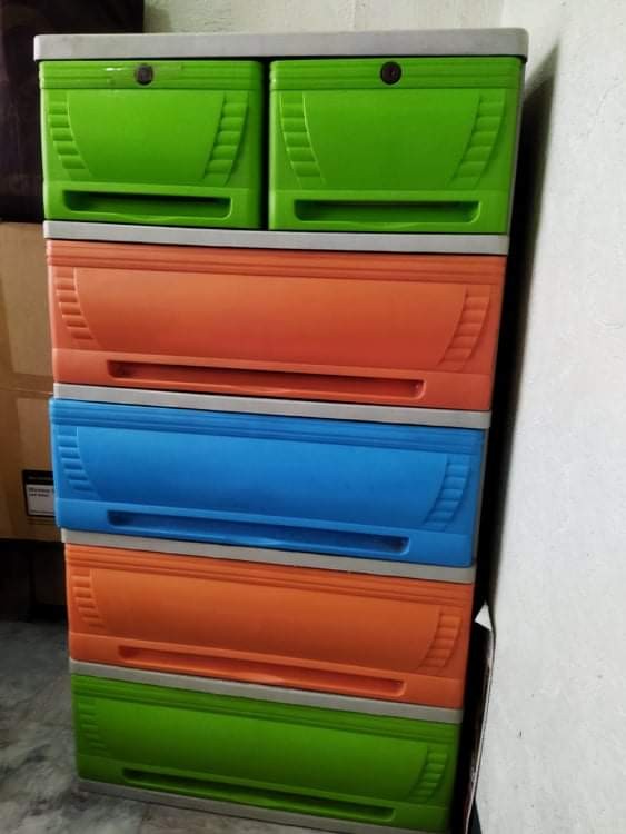 Durabox plastic cabinet, Furniture & Home Living, Furniture, Shelves ...