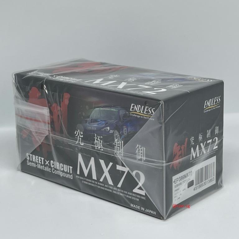 Endless Brake Pad MX72 Japanese Models CT9A CZ4A FD2R FK8 AP1 AP2 FC1 ...