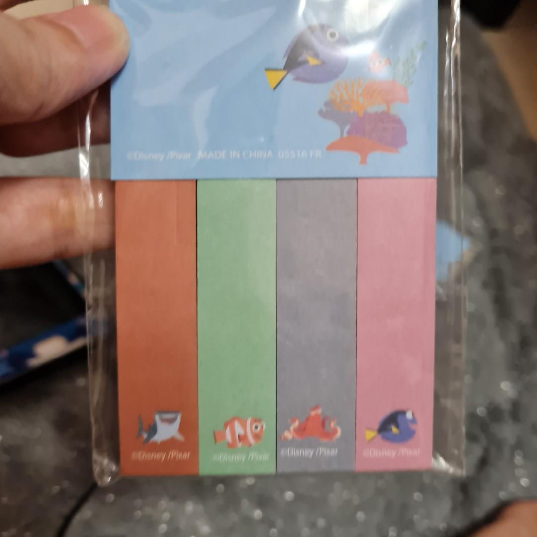 FINDING DORY MEMO PADS sticky note, Hobbies & Toys, Stationary & Craft ...