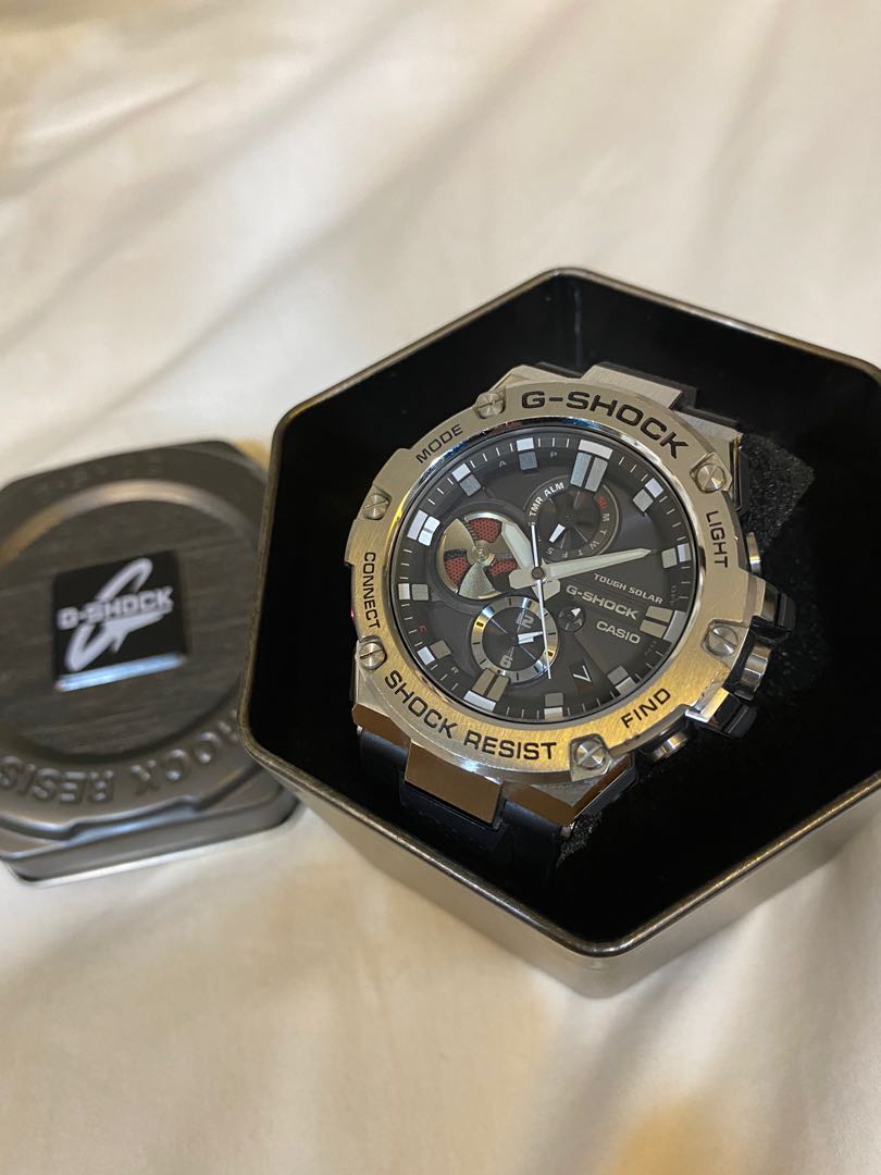 G- Shock Steel Series Solar Bluetooth, Men's Fashion, Watches ...