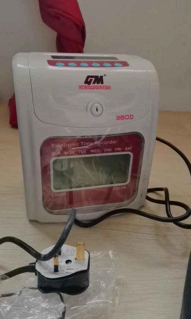 Geomaster Electronic Time Recorder, Health & Nutrition, Health Monitors ...