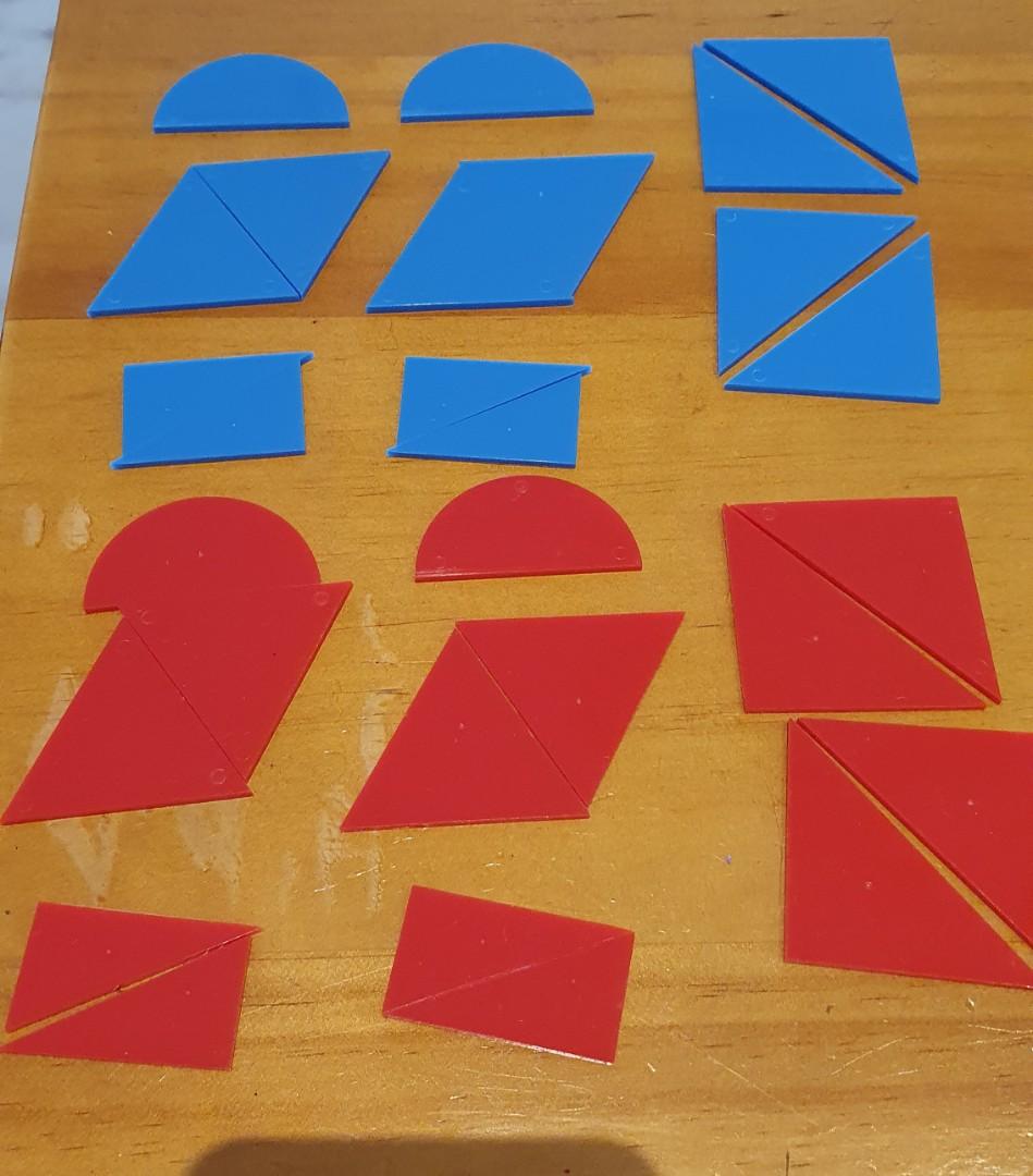 Heguru plate puzzle with box, Hobbies & Toys, Toys & Games on Carousell