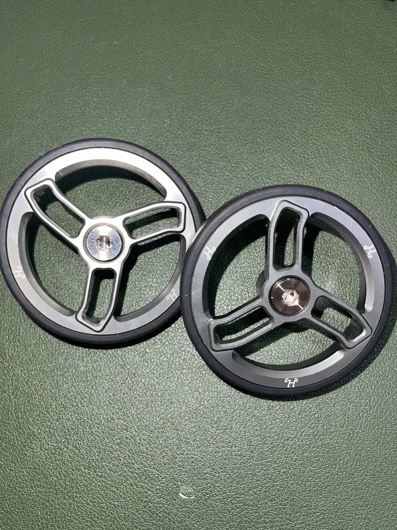 H&H Ez Wheels for Brompton, Sports Equipment, Bicycles & Parts, Parts ...
