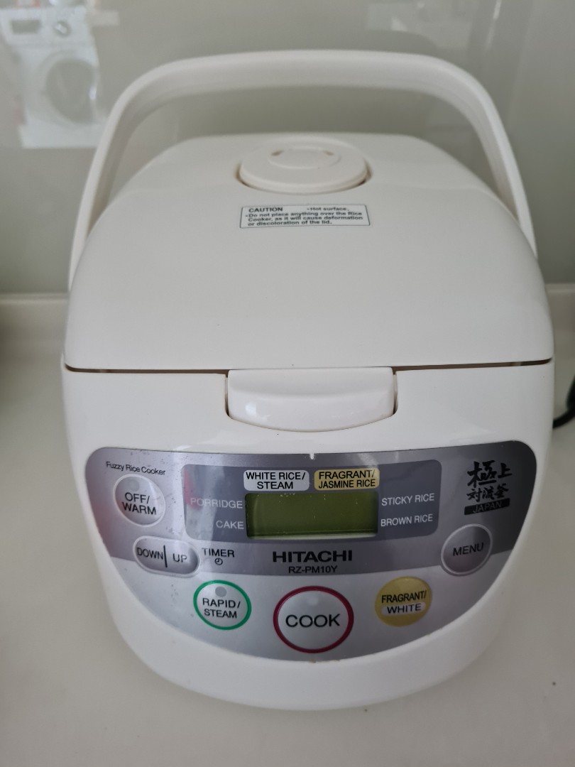 Hitachi Digital Rice Cooker, Furniture & Home Living, Kitchenware ...