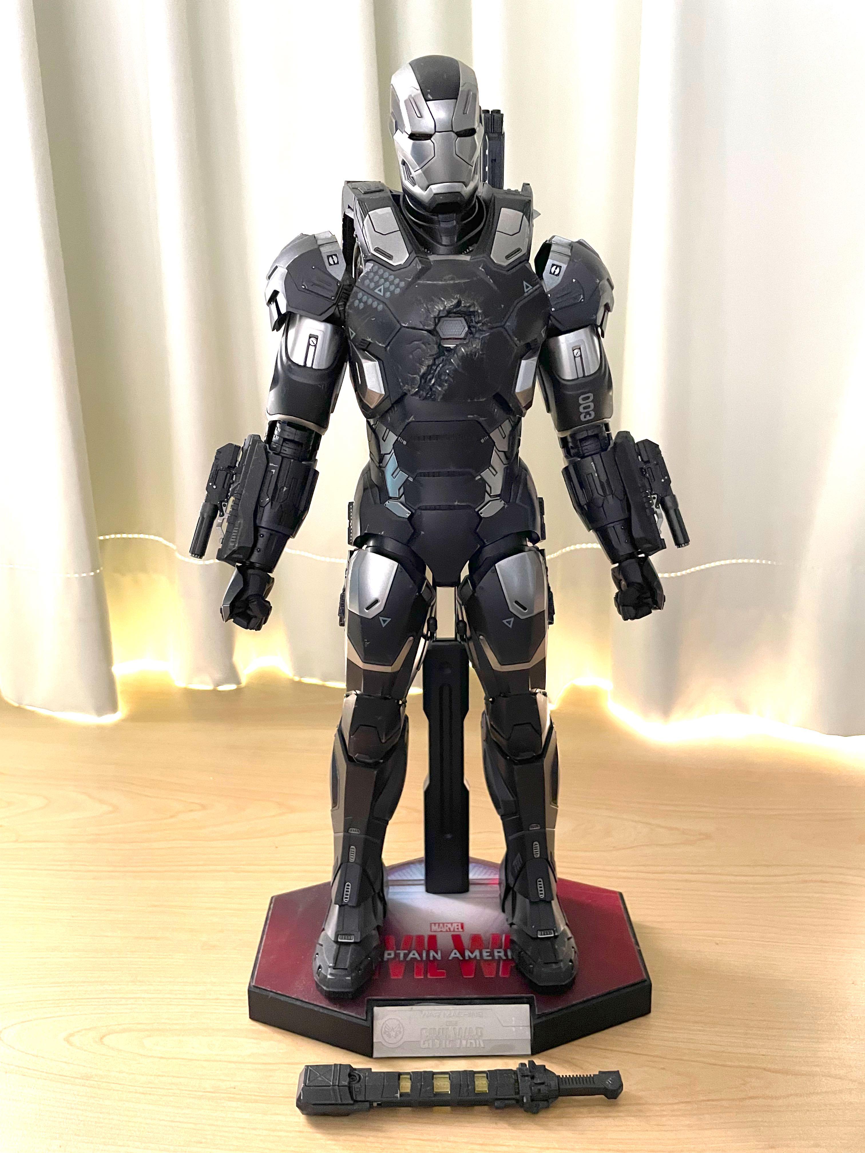 Hot Toys War Machine Mark III Civil War MMS344-D15, Hobbies & Toys ...