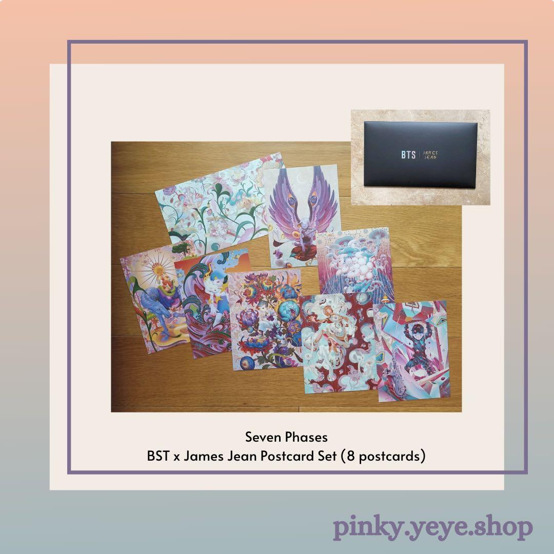 HYBE SEVEN PHASES - BTS x JAMES JEAN Postcard Set, Hobbies & Toys ...