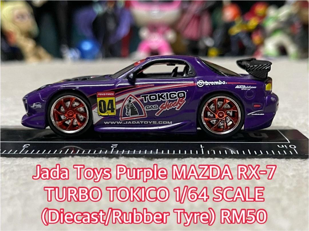 JADA TOY MAZDA RX-7 TURBO TOKICO 1/64, Hobbies & Toys, Collectibles ...