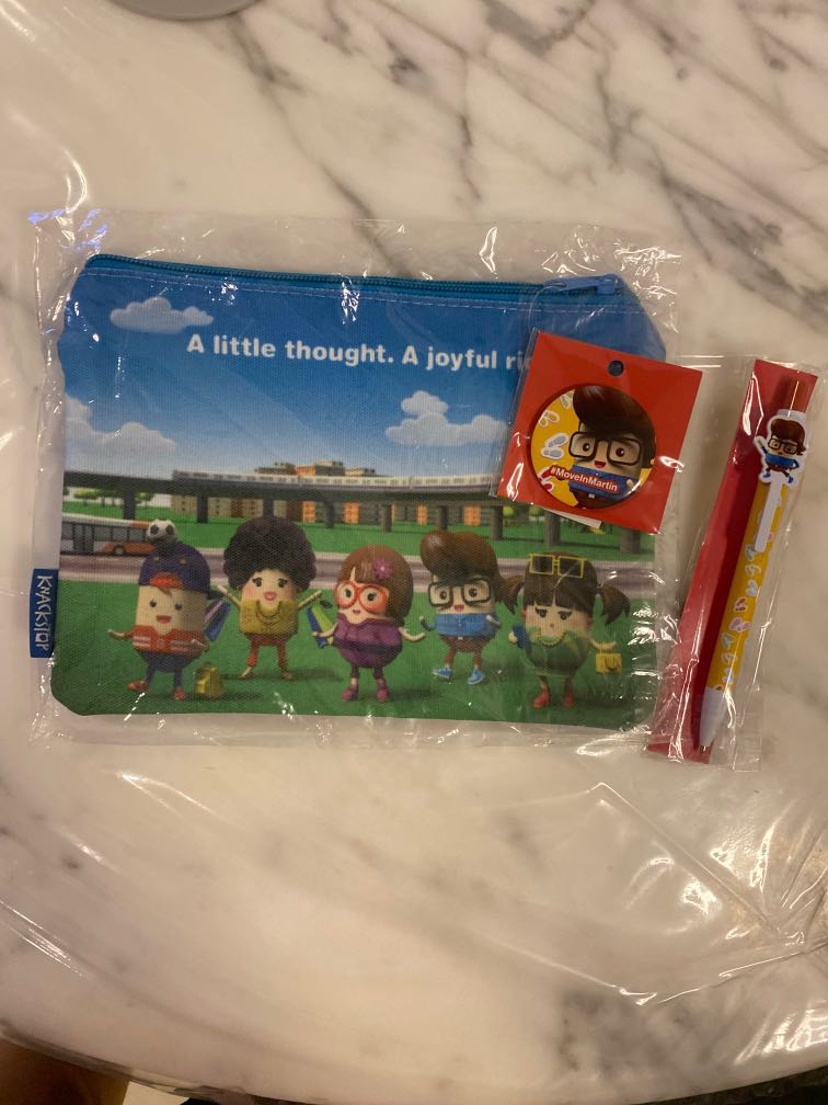 Knackstop pouch, badge, mechanical pencil, Hobbies & Toys, Stationery ...