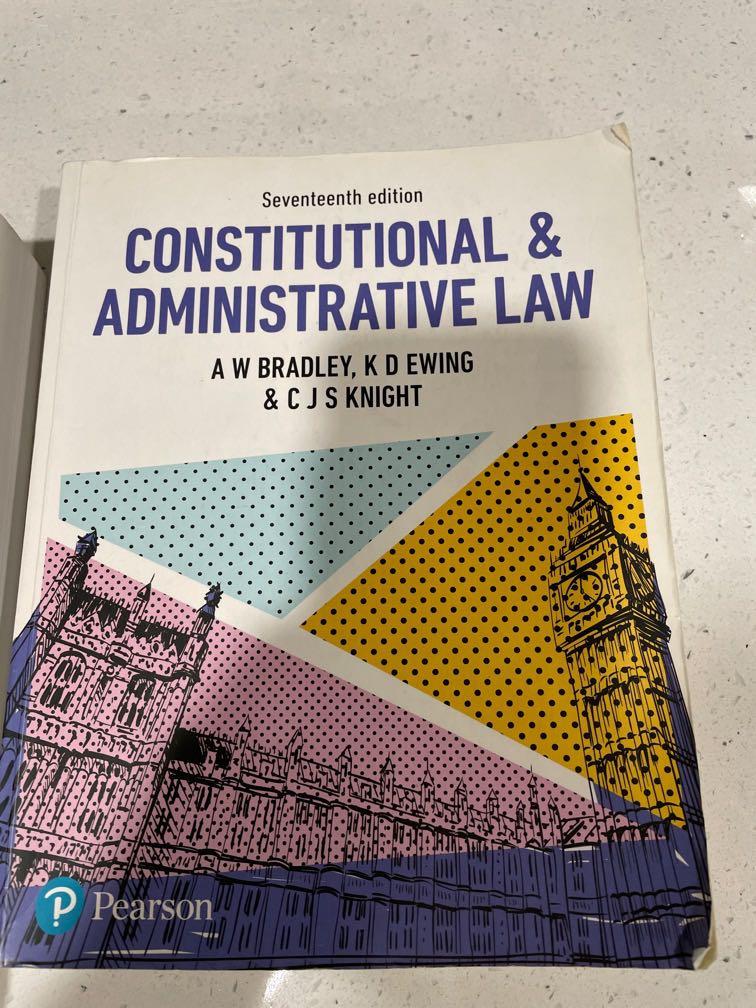 Law Textbooks KCL Year 1 LLB - uk public law, Hobbies & Toys, Books ...