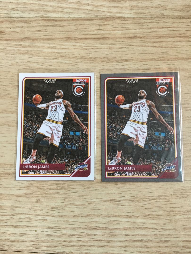 Lebron James Complete silver and base Nba cards lot, Hobbies & Toys ...