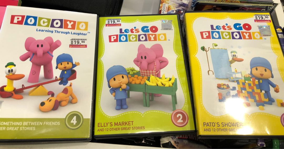 Let's Go Pocoyo DVDs, Hobbies & Toys, Music & Media, CDs & DVDs on ...