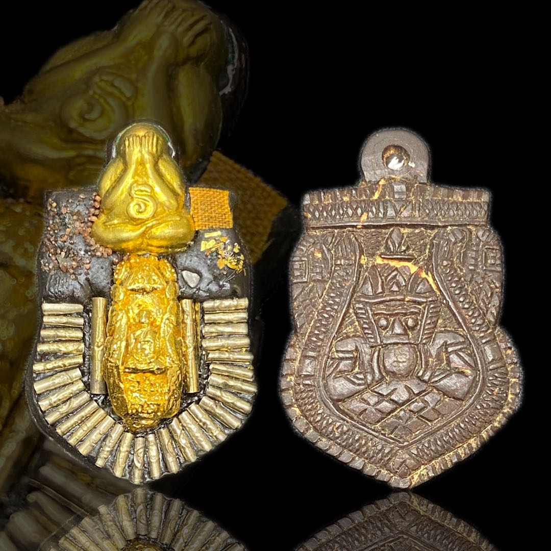 LP Jeud Phra Rahu 30 Tarkut Pidta Wasp Holy Treasures (One Eye Coconut ...