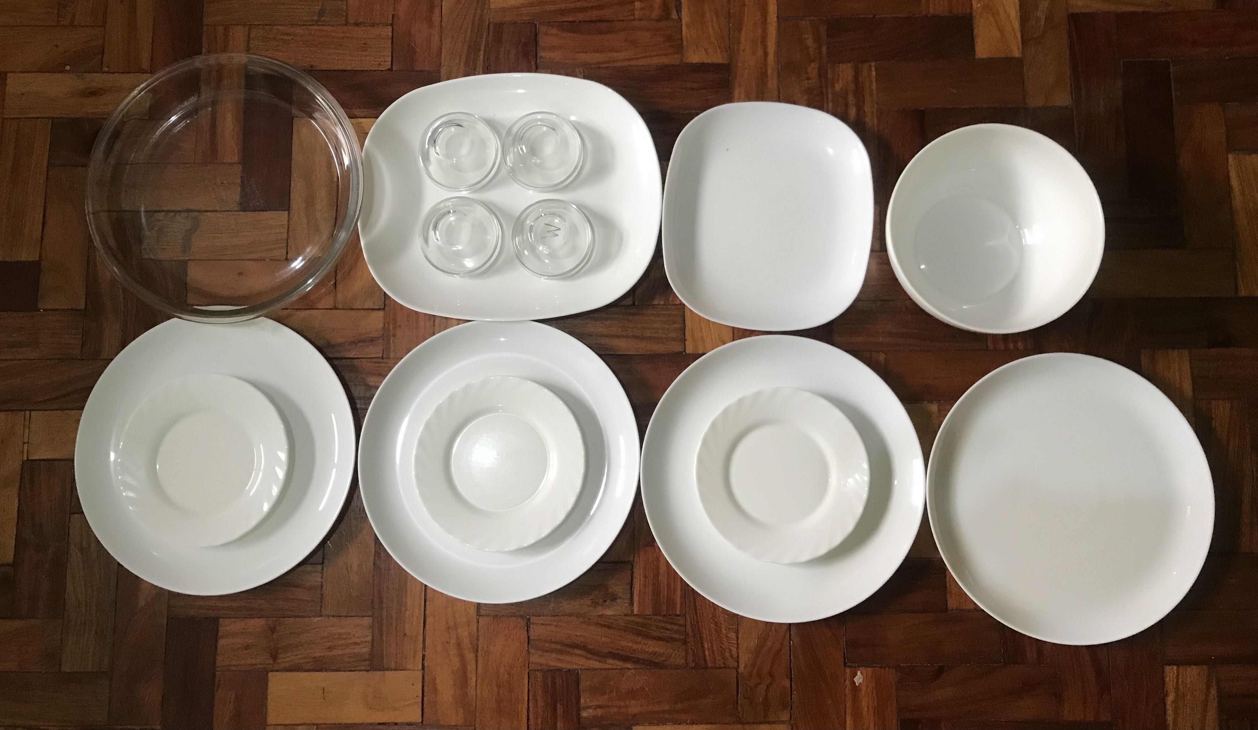 Luminarc plates, Furniture & Home Living, Kitchenware & Tableware ...