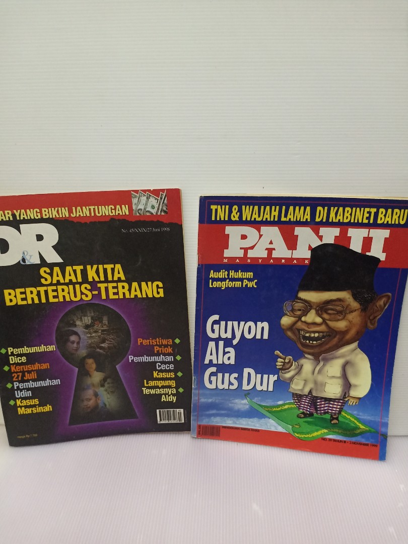 Majalah Indonesia jadul, Buku & Alat Tulis, Majalah & Lainnya di Carousell