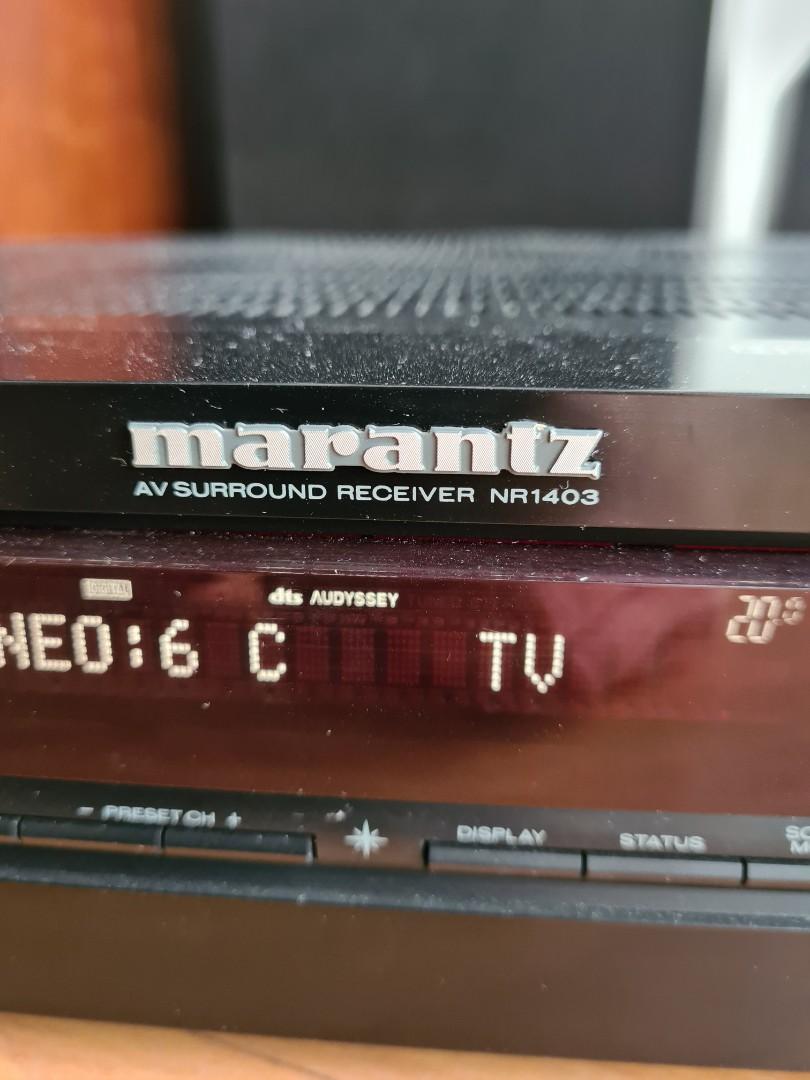 Marantz Surround Receiver NR-1403, Audio, Soundbars, Speakers ...