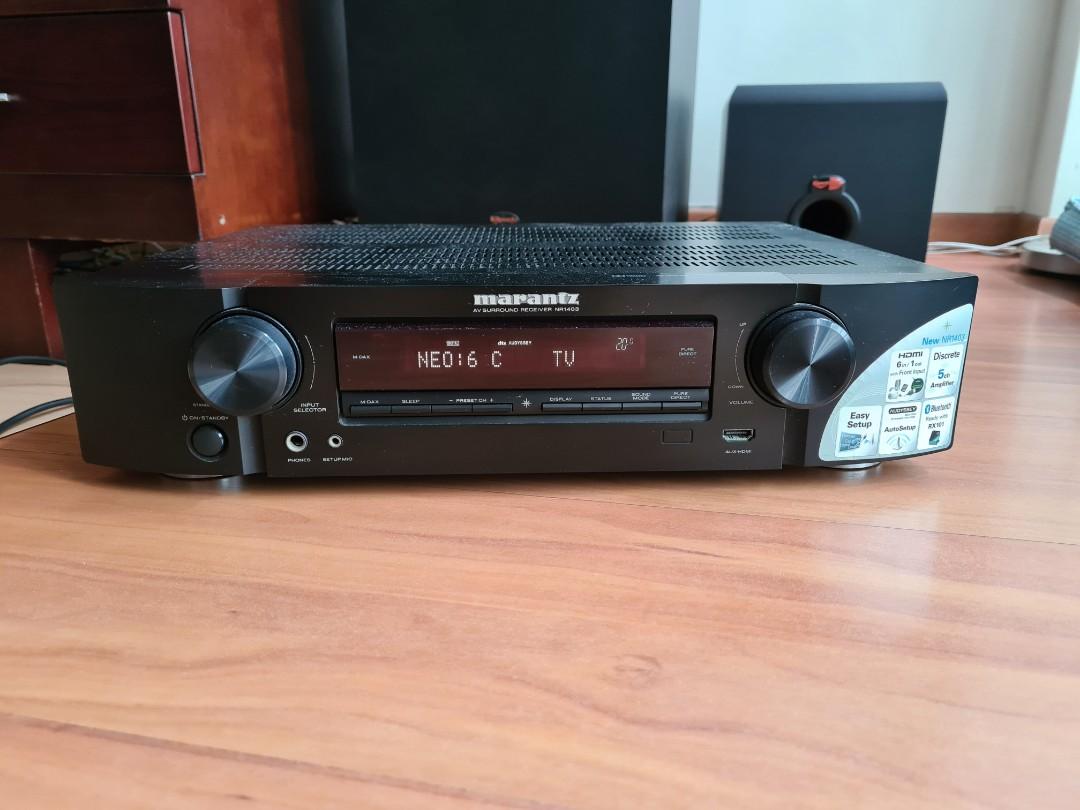 Marantz Surround Receiver NR-1403, Audio, Soundbars, Speakers ...