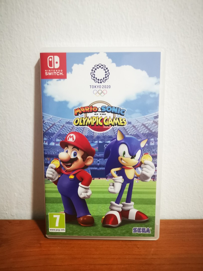 Mario and Sonic Olympic 2020 Nintendo Switch, Video Gaming, Video Games ...