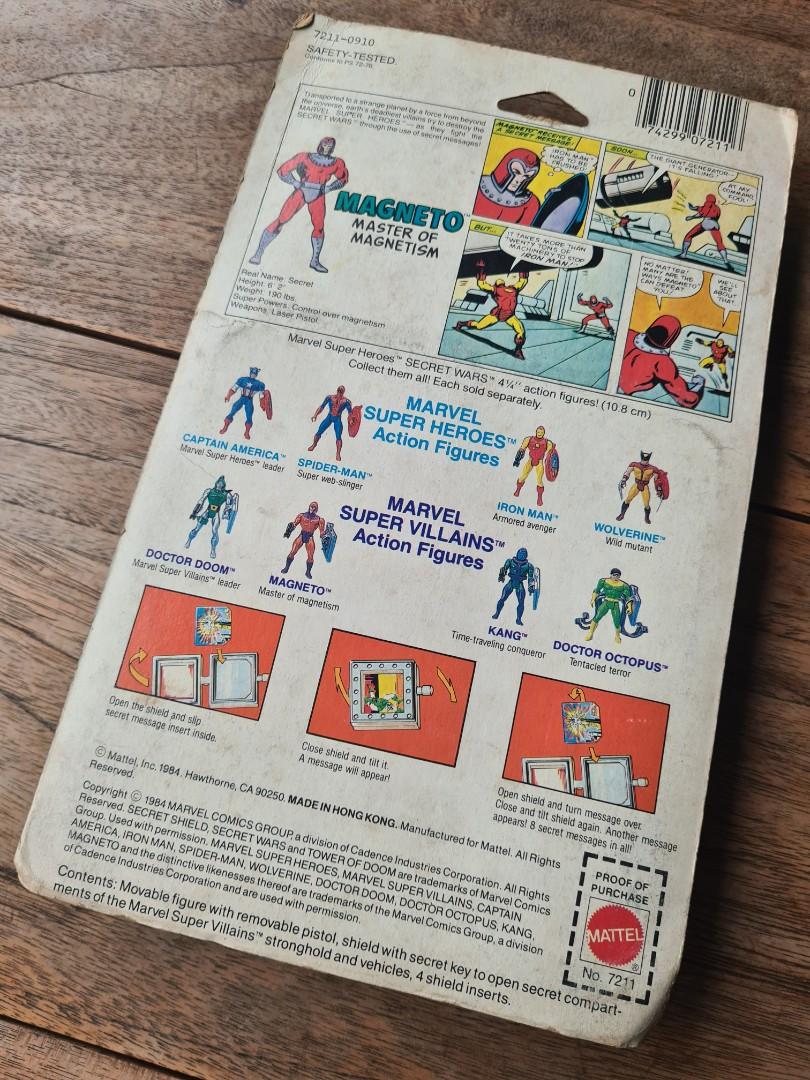 Marvel Super Heroes Secret Wars Magneto, Hobbies & Toys, Toys & Games ...