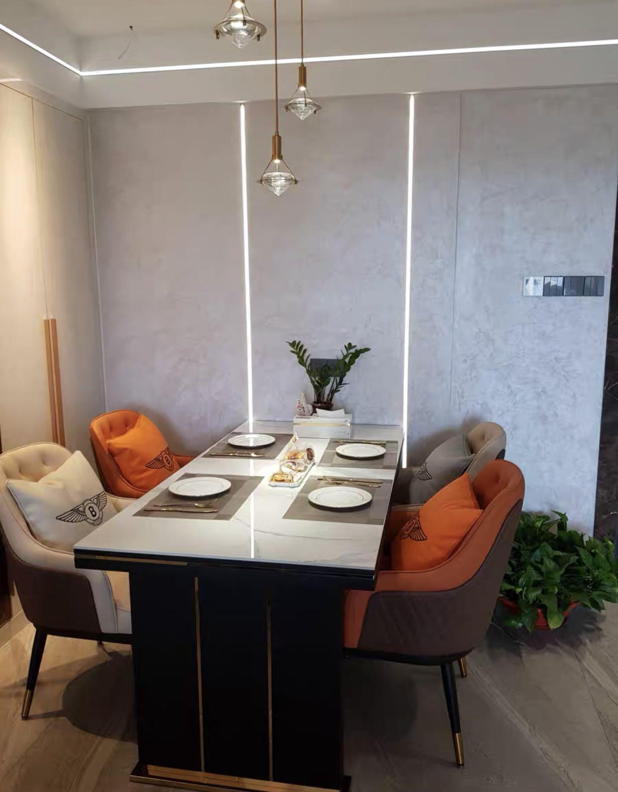 MATTHIAS Designer Series - Luxury Leather True Comfort Dining Chair ...