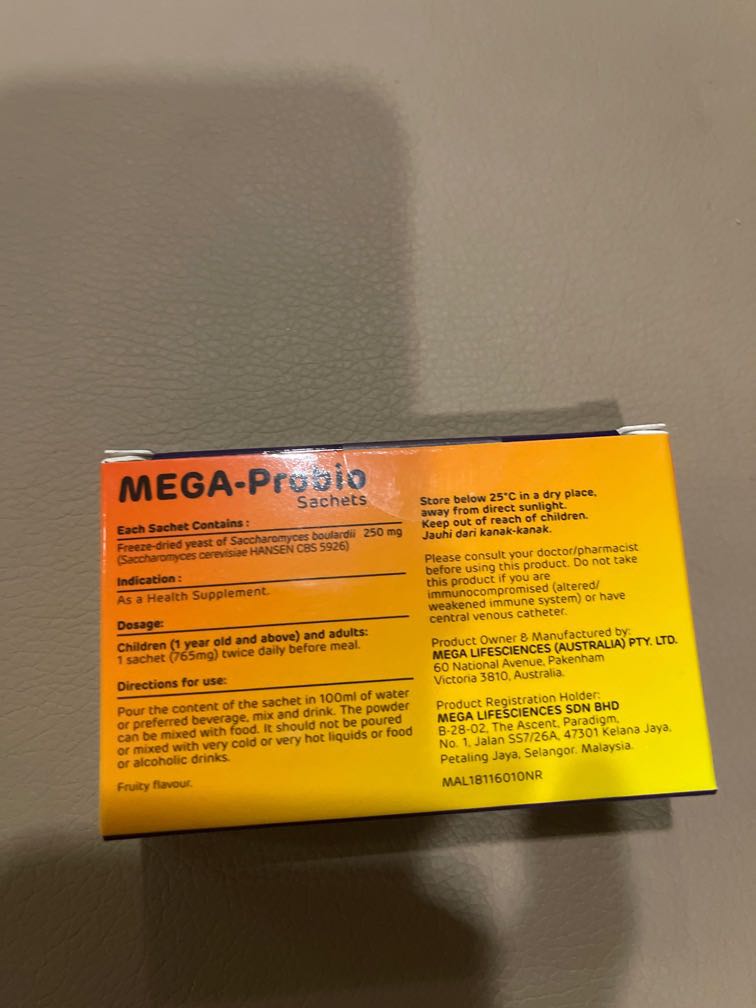 Mega Probio Sachets - with free courier, Food & Drinks, Packaged ...