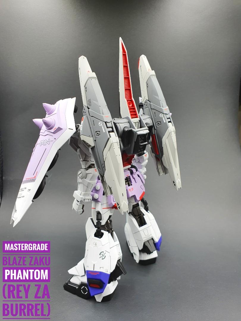 MG Blaze Zaku Phantom (Rey Za Burrel) Gundam/Gunpla, Hobbies & Toys, Toys & Games on Carousell
