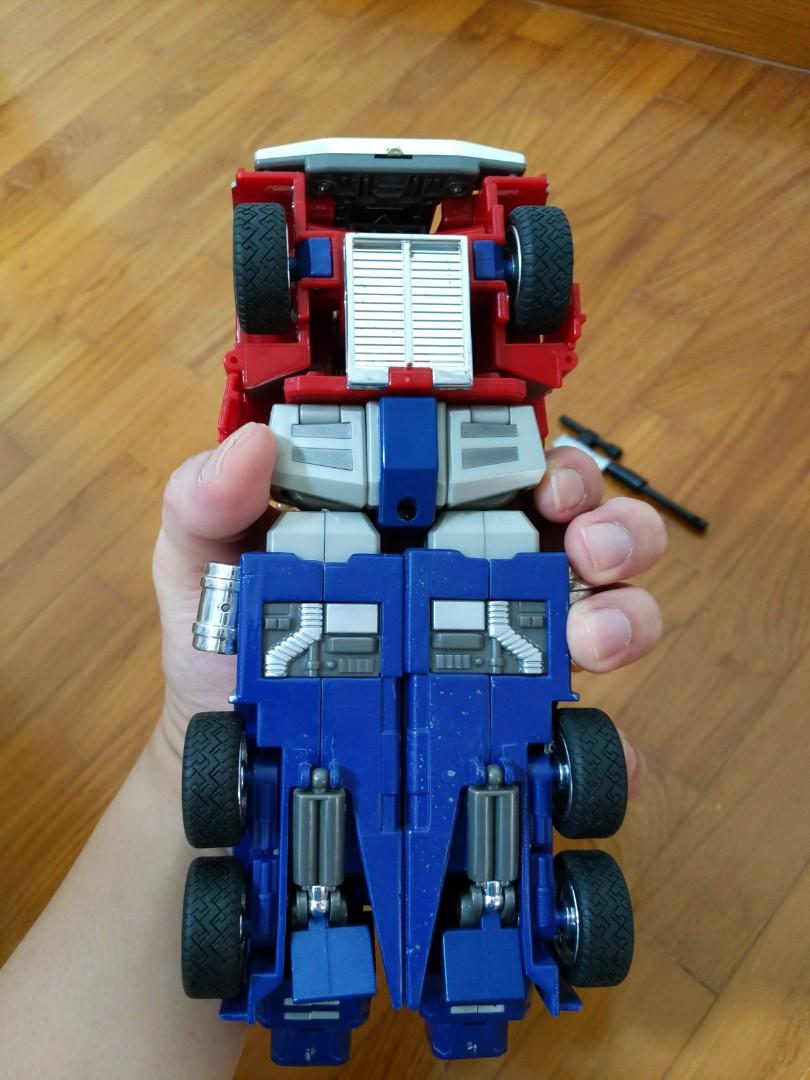 Mp-01 Optimus prime transformers, Hobbies & Toys, Toys & Games on Carousell