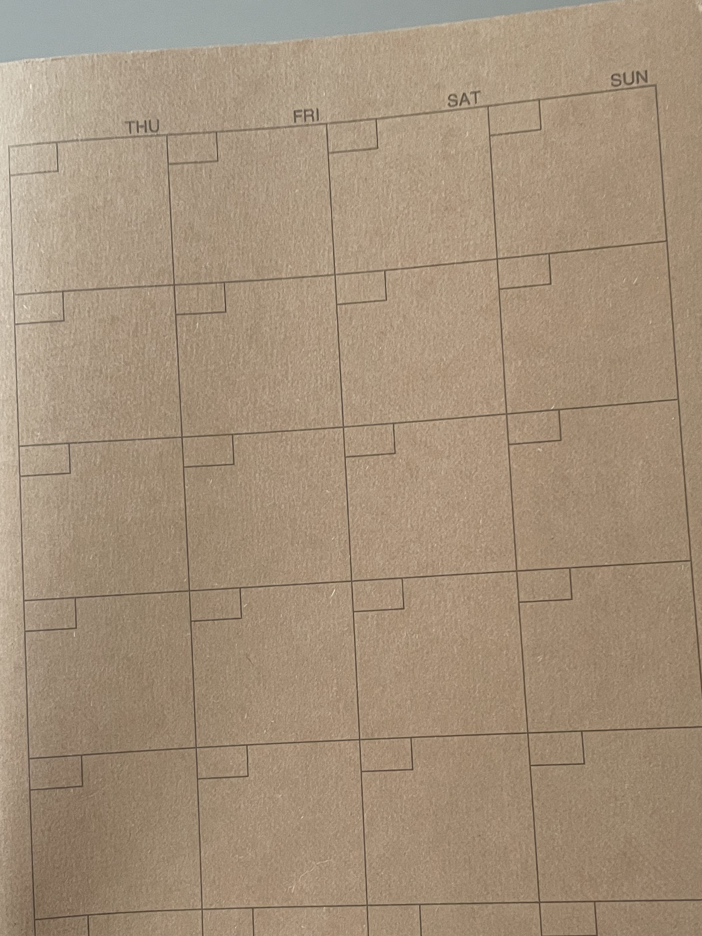 MUJI PLANNER, Hobbies & Toys, Stationery & Craft, Stationery & School ...