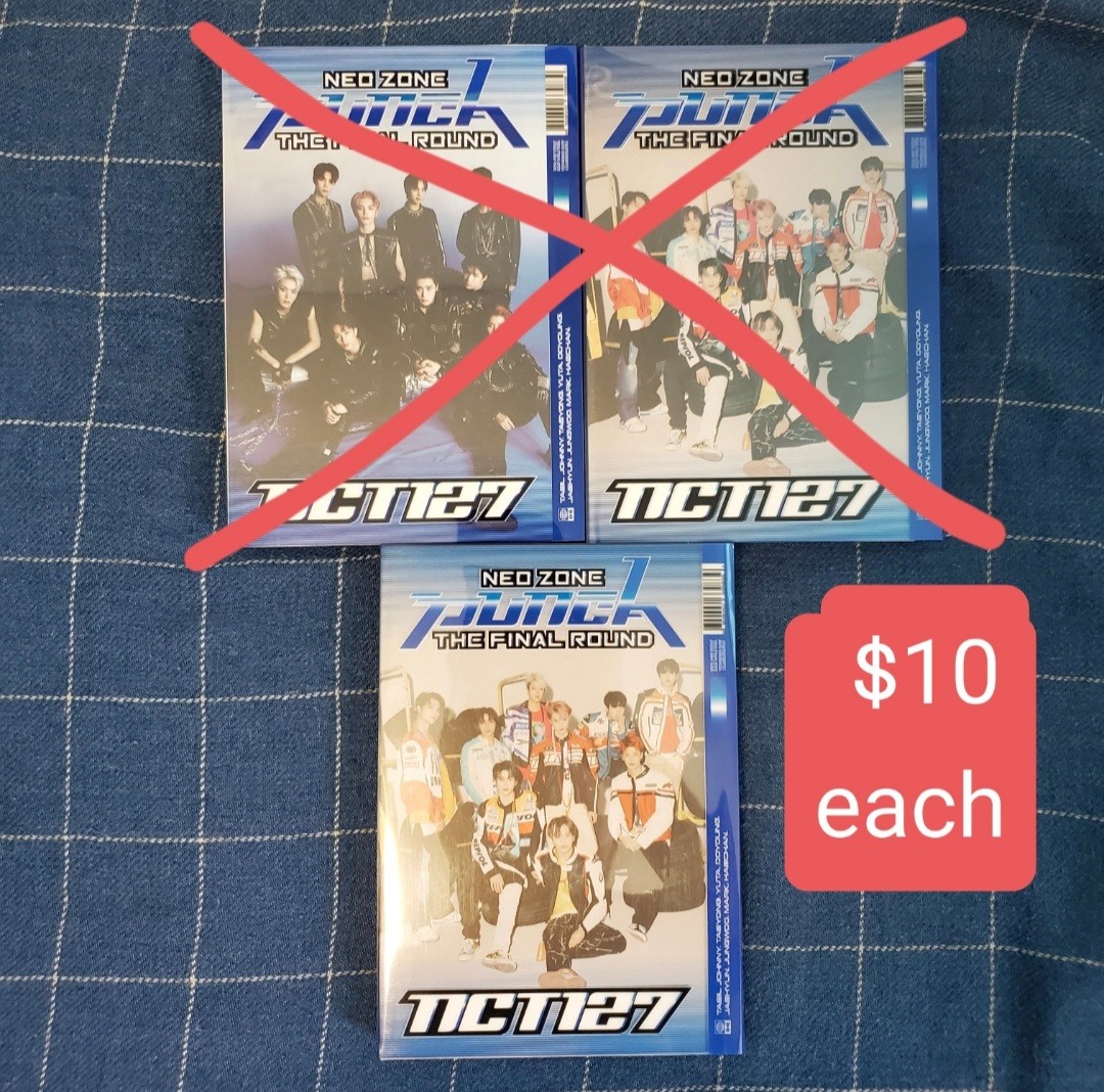 NCT 127 Neo Zone Punch 可議價, 興趣及遊戲, 收藏品及紀念品, 韓流 - Carousell