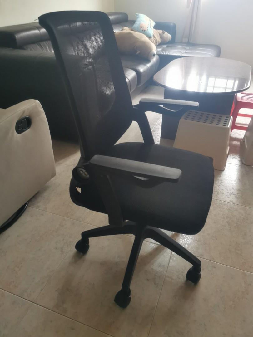 Normal office chair, Furniture & Home Living, Furniture, Chairs on ...