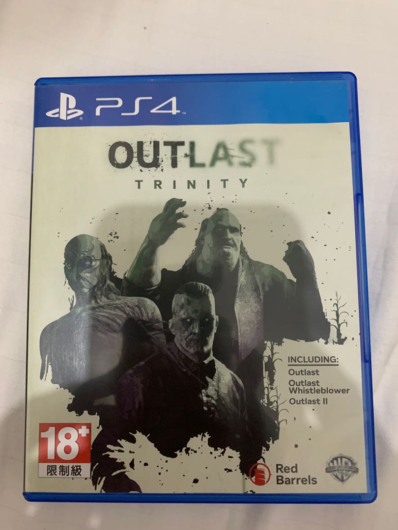 Outlast Trinity - PS4 Game, Video Gaming, Video Games, PlayStation on ...